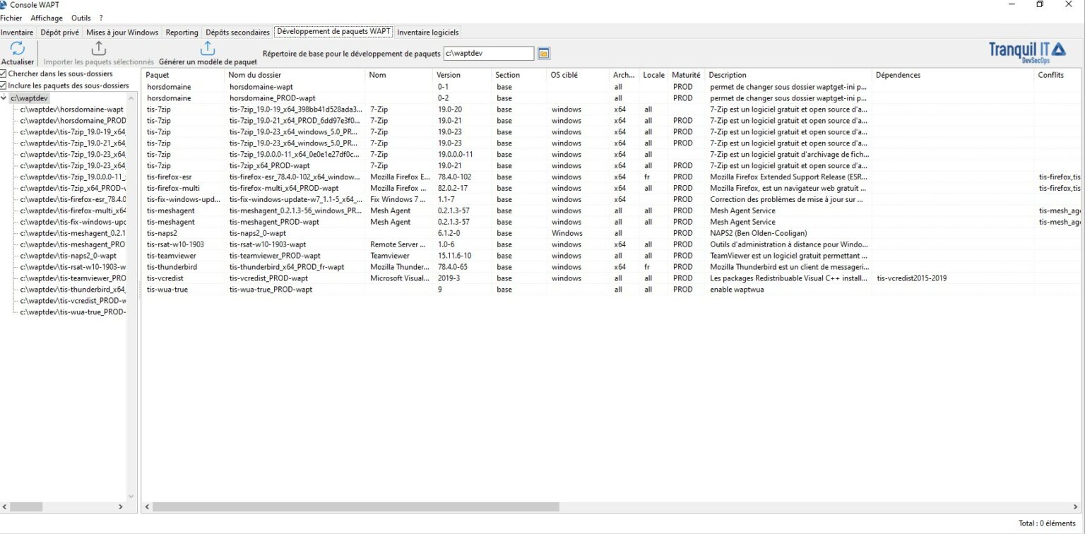 WAPT Enterprise 2.1 et WAPT Discovery : quelles sont les nouveautés ...
