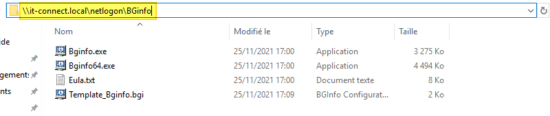Configuration Bginfo : afficher des infos systèmes sur le bureau de Windows | IT-Connect