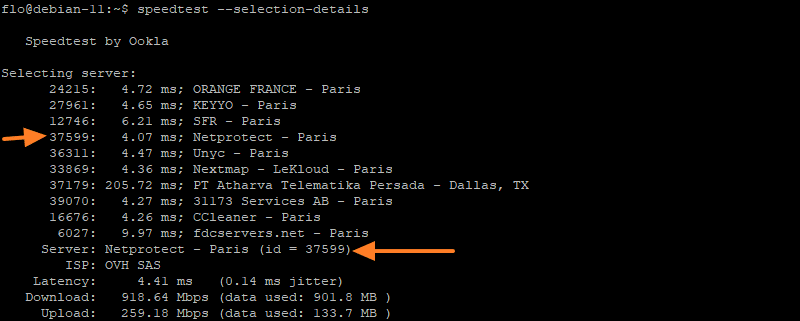 Linux : tester son débit Internet en ligne de commande