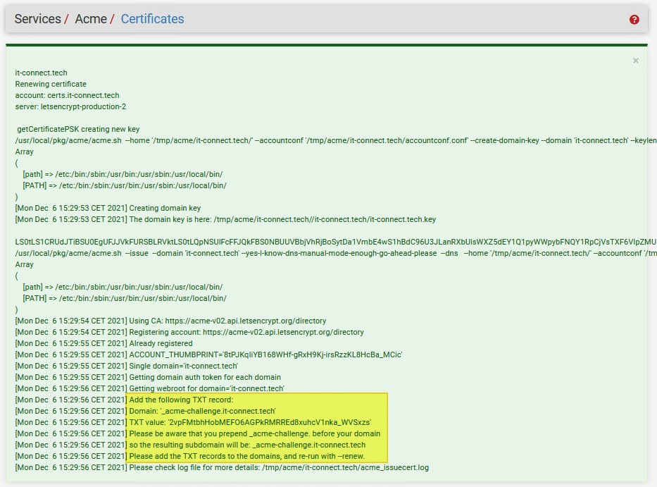 Pfsense Reverse Proxy Avec Haproxy Et Acme Lets Encrypt It