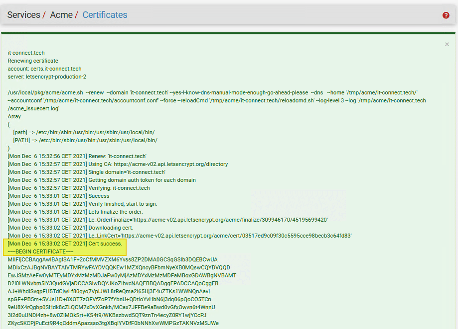 Pfsense Reverse Proxy Avec Haproxy Et Acme Lets Encrypt It