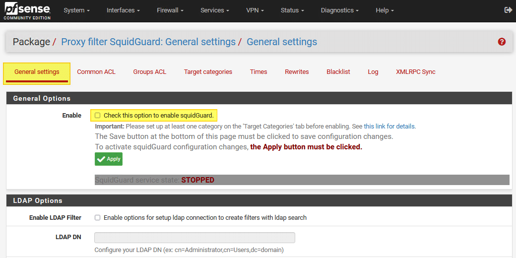 PfSense et Squid : ajouter le filtrage par catégories avec Squid Guard ...