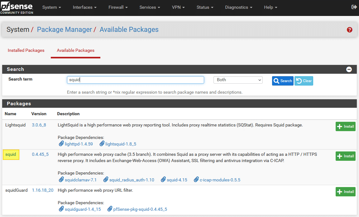 Proxy transparent : mise en place de Squid sur PfSense | IT-Connect
