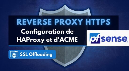 Pfsense Reverse Proxy Avec Haproxy Et Acme Lets Encrypt It