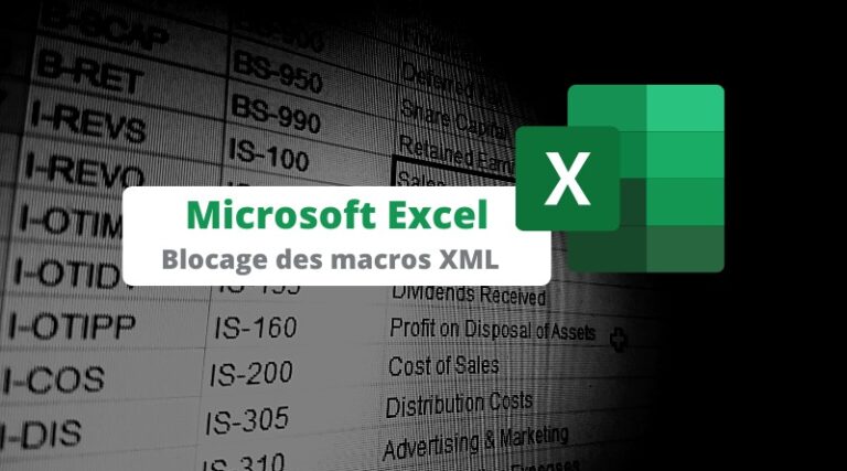 Par Sécurité Excel Va Bloquer Par Défaut Les Macros Xml It Connect