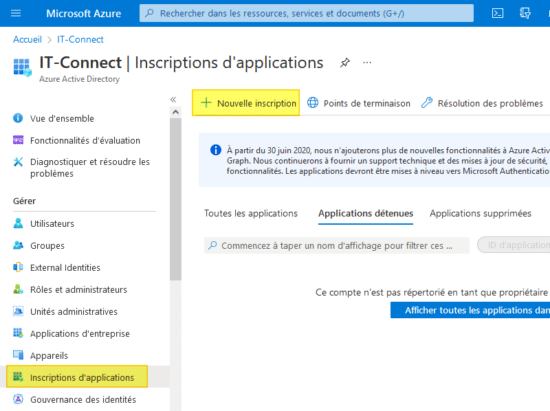 PowerShell : comment envoyer e-mail via Microsoft Graph