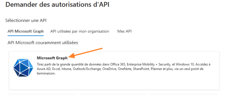 PowerShell : comment se connecter à Microsoft Graph API