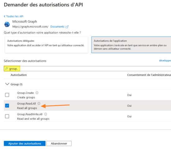 PowerShell : comment se connecter à Microsoft Graph API