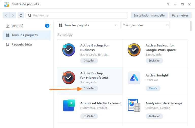 Sauvegarde Office 365 avec un NAS Synology | IT-Connect