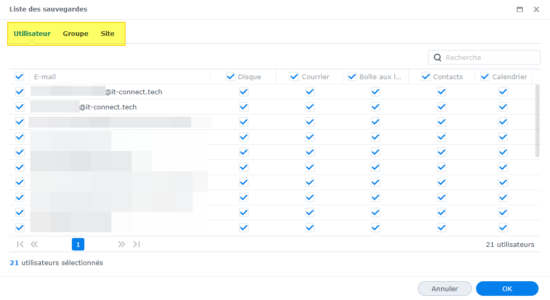 Sauvegarde Office 365 avec un NAS Synology | IT-Connect