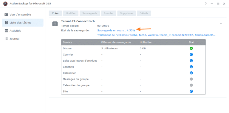 Sauvegarde Office 365 avec un NAS Synology | IT-Connect