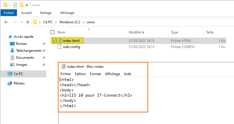 Installer et configurer IIS 10 sur Windows Server 2022 | IT-Connect