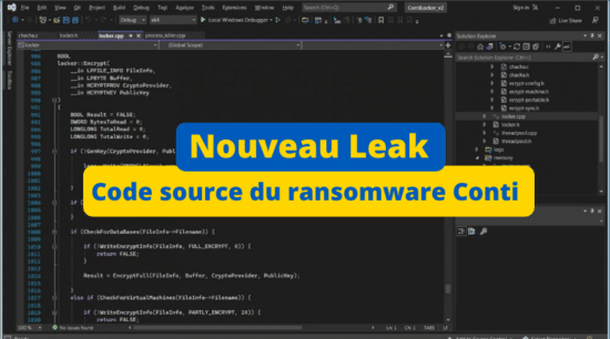 Le code source du ransomware Conti a fuité ! | IT-Connect