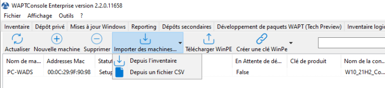 Comment déployer Windows avec WAPT 2.2 ? | IT-Connect