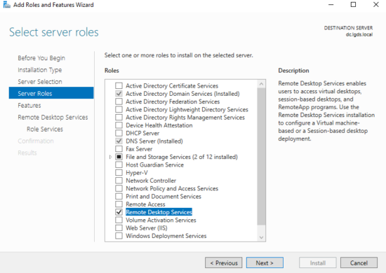 Tutoriel Remote Desktop Gateway avec Windows Server 2022
