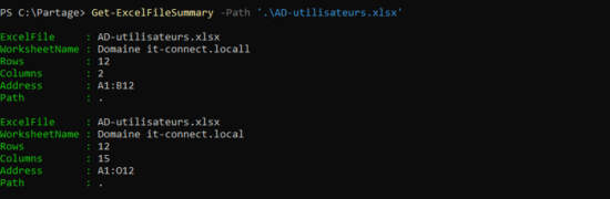 ImportExcel ou comment utiliser Excel avec PowerShell