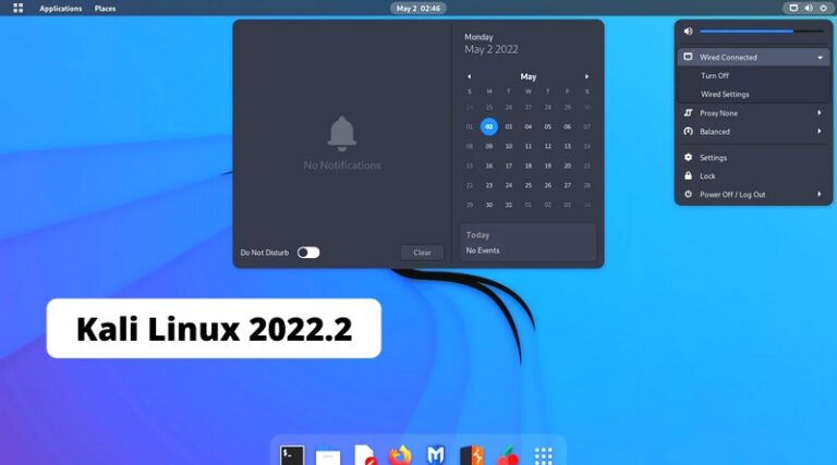 Voici la liste des nouveautés de Kali Linux 2022.2