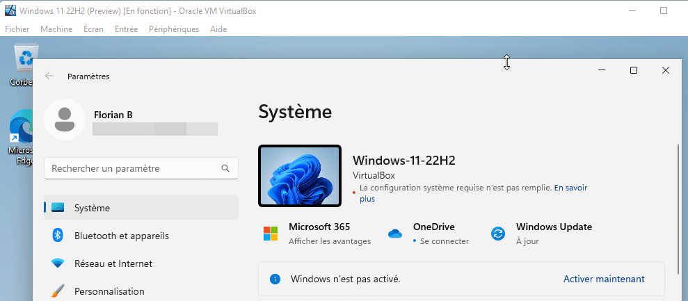 VirtualBox : comment créer une VM Windows 11