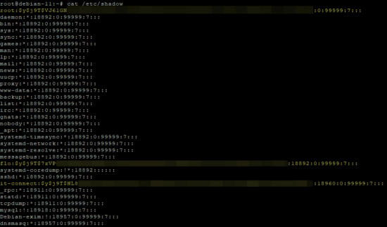 Comprendre le fichier /etc/shadow de Linux