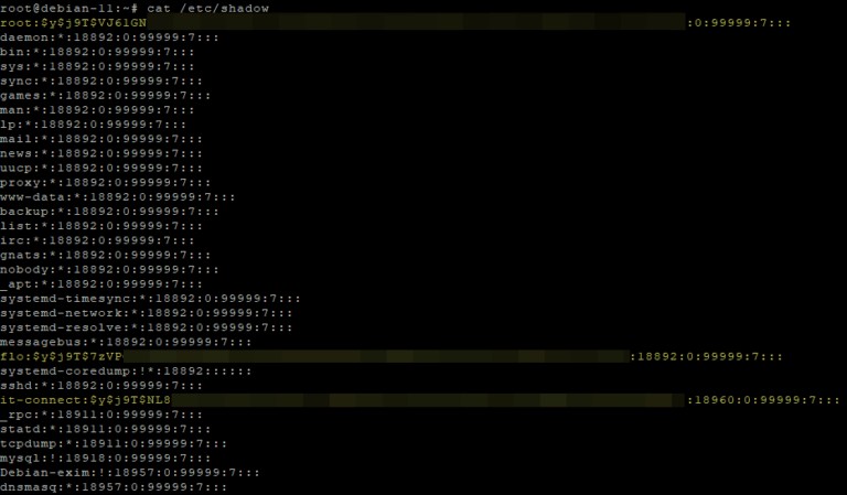 Comprendre le fichier /etc/shadow de Linux
