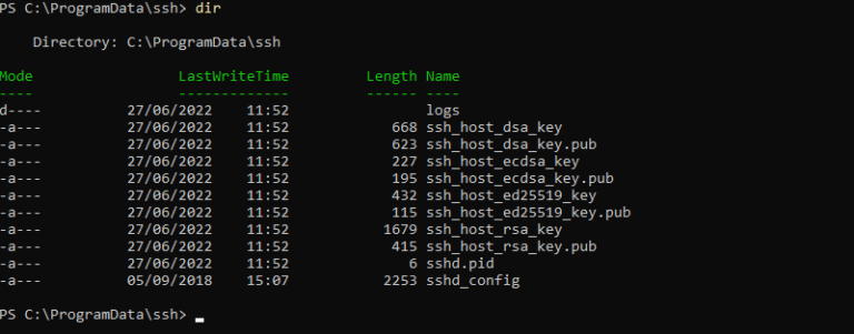 Administration à Distance Powershell Via Une Connexion Ssh