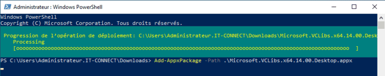 Comment installer Windows Terminal sur Windows Server 2022