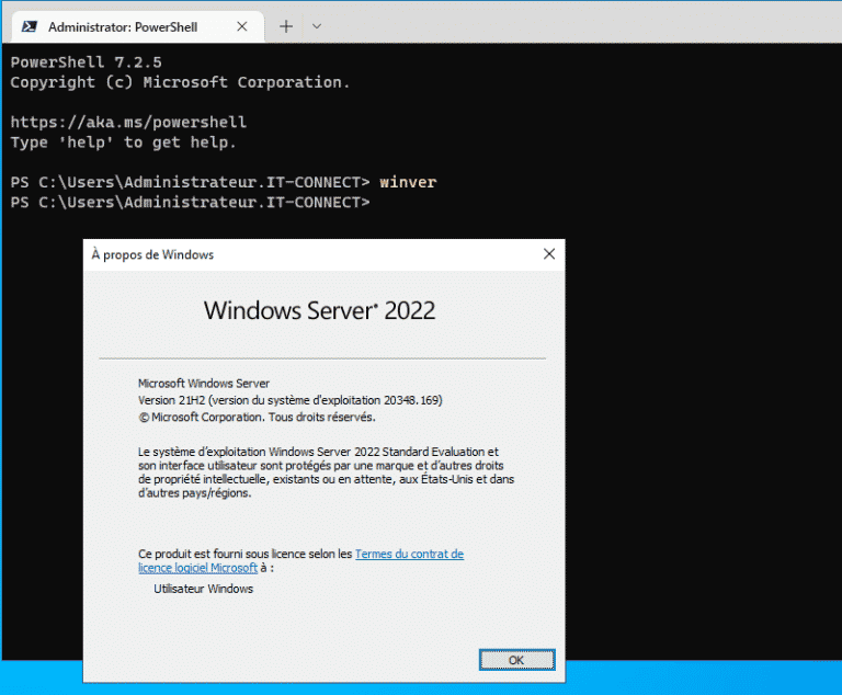 Comment installer Windows Terminal sur Windows Server 2022