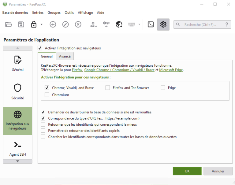 Gestionnaires de mots de passe : KeePass et KeePassXC