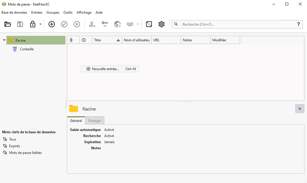 Gestionnaires de mots de passe : KeePass et KeePassXC