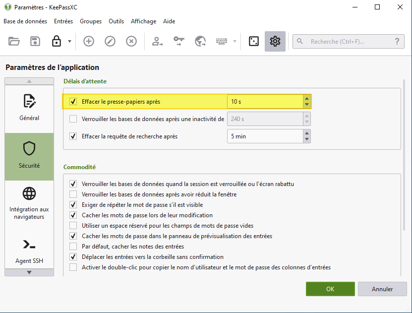 Gestionnaires de mots de passe : KeePass et KeePassXC