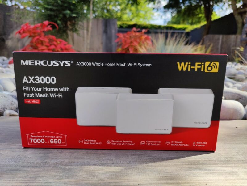 Mercusys Halo H80X : le test complet de ce kit WiFi Mesh