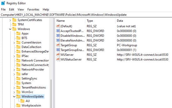 Lier les machines en workgroup au serveur WSUS | IT-Connect