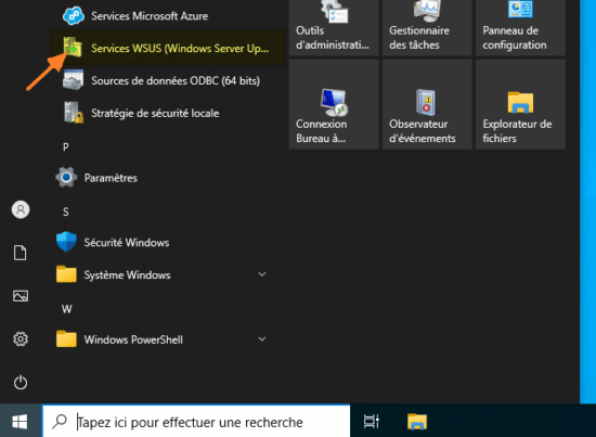 Installation de WSUS sur Windows Server 2022
