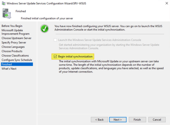 Installation de WSUS sur Windows Server 2022