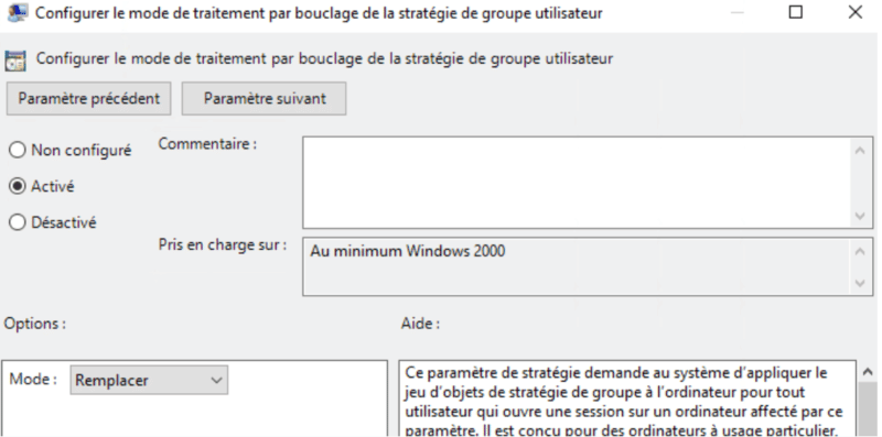 Active Directory : gestion des GPO sur l'OU Domain Controllers