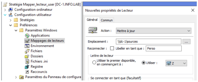 Active Directory : gestion des GPO sur l'OU Domain Controllers