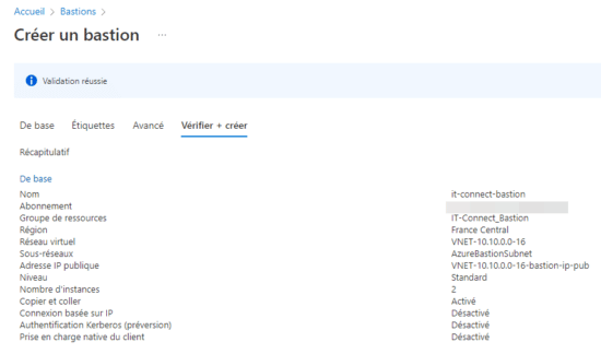 Comment mettre en place Azure Bastion étape par étape