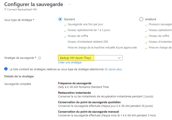 Azure Backup : comment sauvegarder ses VM Azure