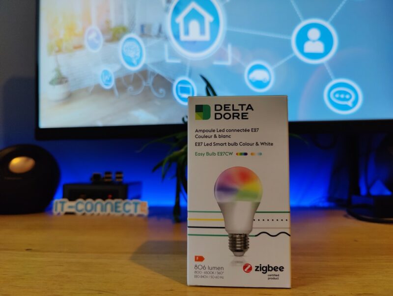 Test Delta Dore Easy Bulb E27CW - Ampoule connectée