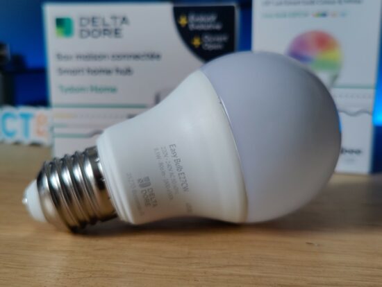 Test Delta Dore Easy Bulb E27CW - Ampoule connectée