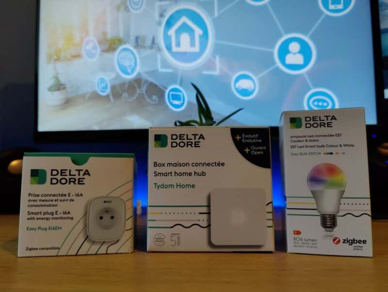 Test Delta Dore Tydom Home - Box domotique