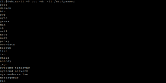 Linux : comment lister les utilisateurs locaux