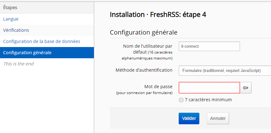 Comment installer FreshRSS sur son NAS Synology