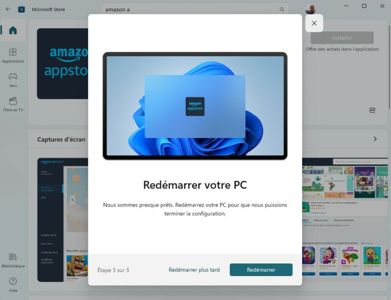 Windows 11 : comment installer des applications Android