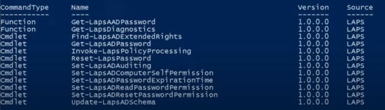Quelles sont les nouveautés de Windows LAPS