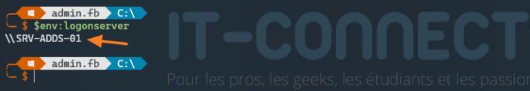 Active Directory : comment identifier le Logon Server