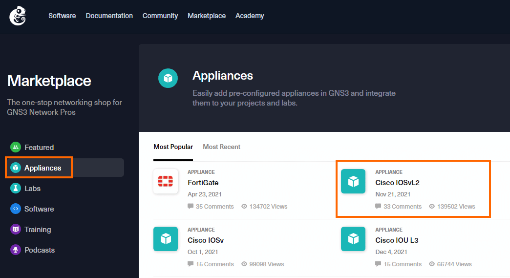 Réseau avec GNS3 : comment ajouter un switch Cisco