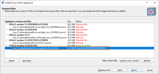 Réseau avec GNS3 : comment ajouter un switch Cisco