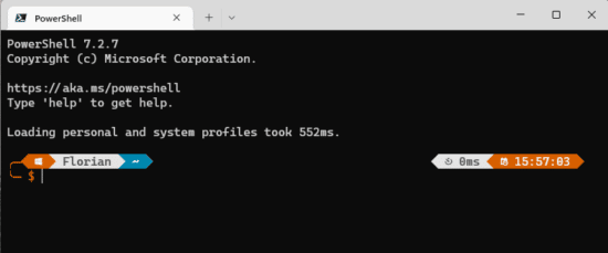 Oh My Posh, la solution pour un beau thème PowerShell
